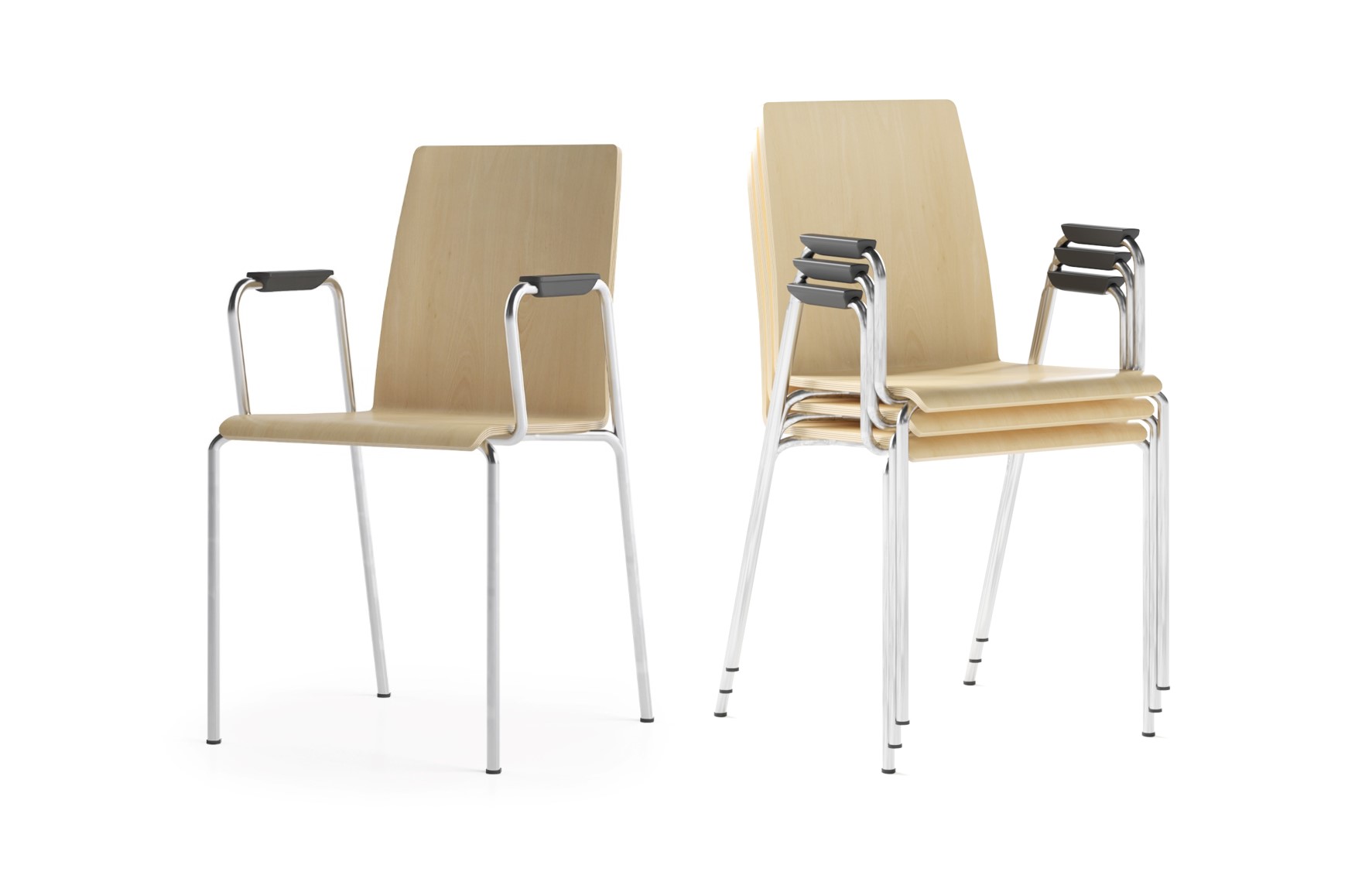 Stacking Conference Chairs London - Octopus Interiors